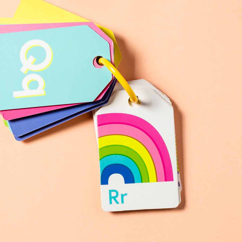 Alphabet Flash Cards - Neon — Choose Play